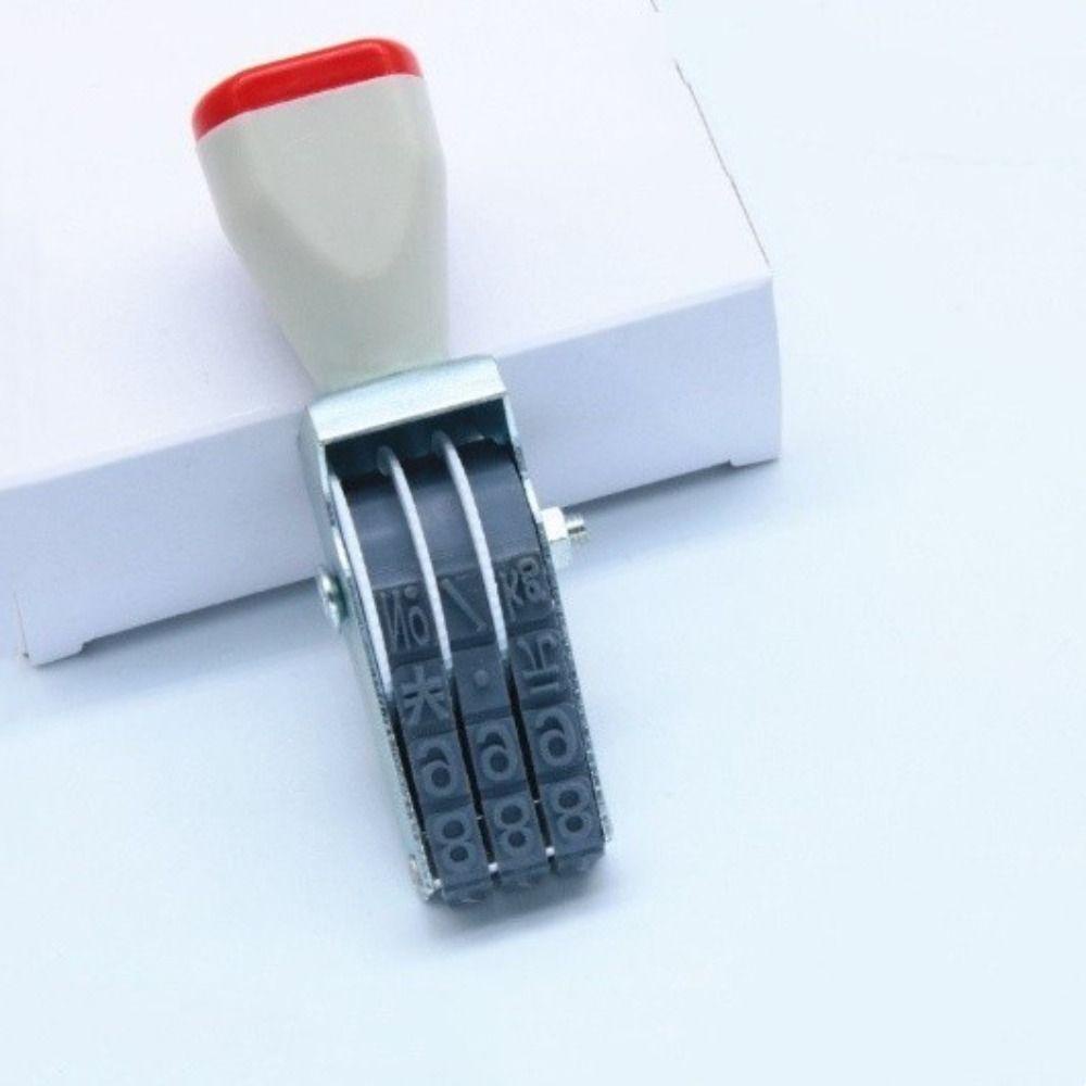 WATTLE Number Stamp, Changeable Personalized Roller Stamps, Roller 3 ,4 ...