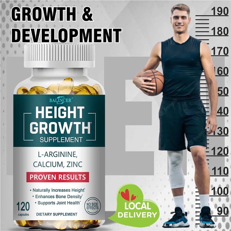 Height growth supplement, naturally increases height, improves bone ...
