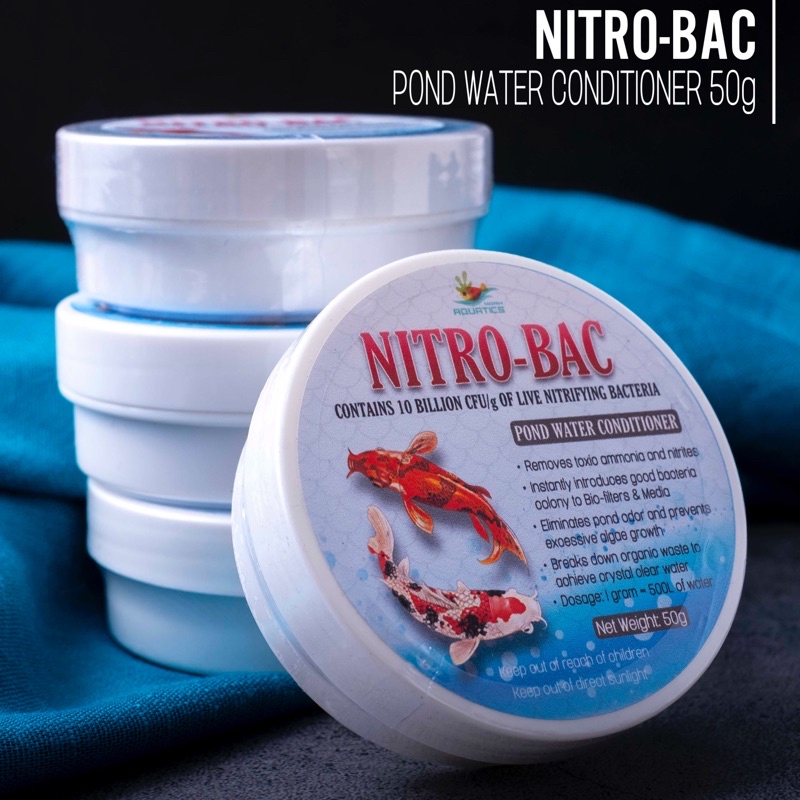 Nitro-Bac Pond Water Conditioner 50g by Noah Aquatics | Aqua Vita ...