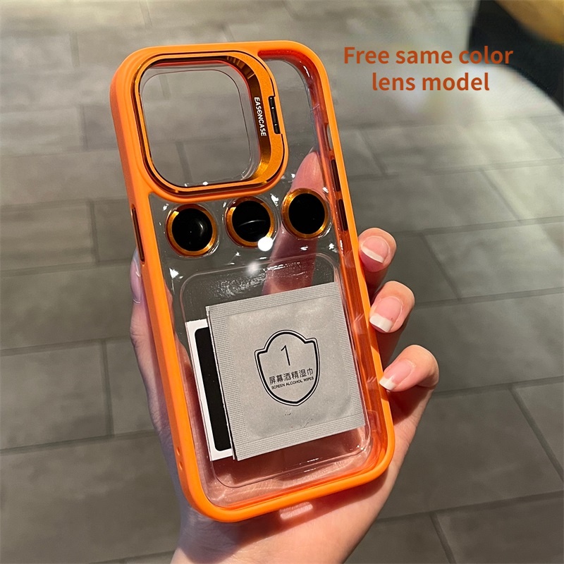 Luxury HD Acrylic Shockproof Case for iPhone 16 15 14 13 12 11 Pro Max ...