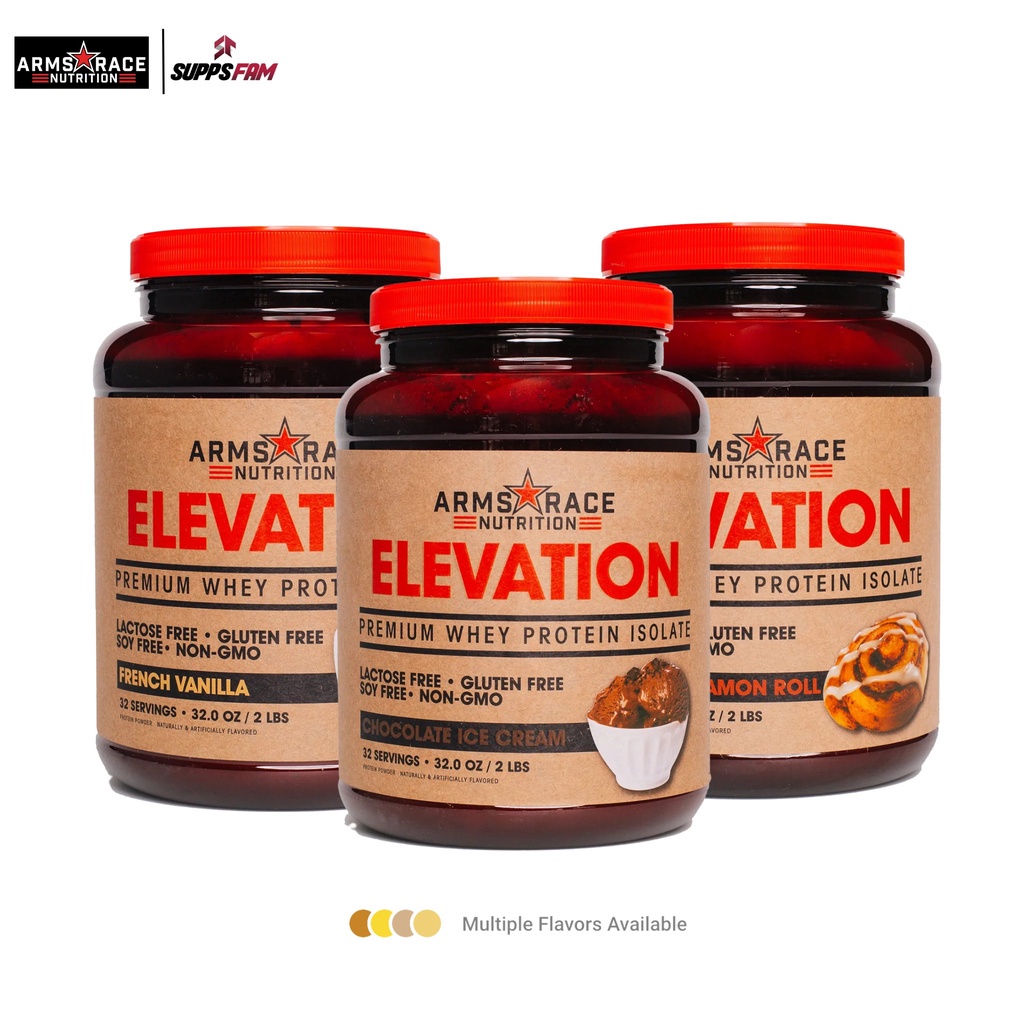 Arms Race Nutrition Elevation Premium Whey Protein Isolate 2lbs ... Arms Race Nutrition Elevation Premium Whey Protein Isolate 2lbs ...