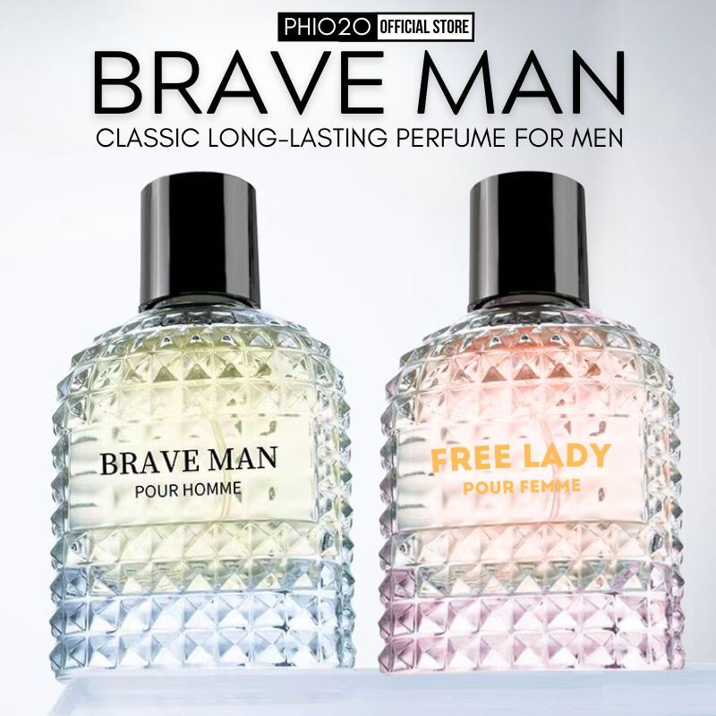 100ML Brave Man Perfume Free Lady Perfume Pour Homme Perfume Long ...