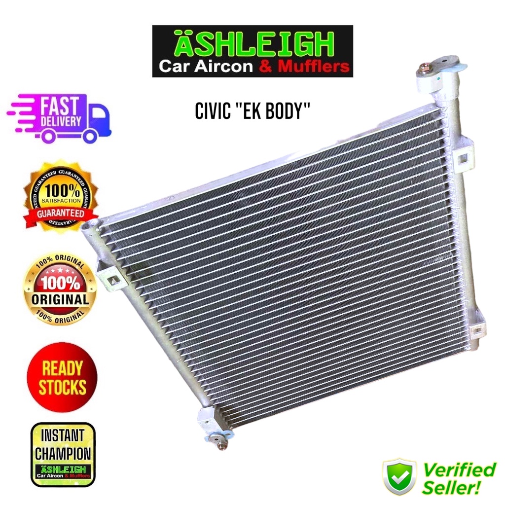 Honda Civic Vti Lxi Sir Condenser Car Aircon laminated | Shopee Philippines
