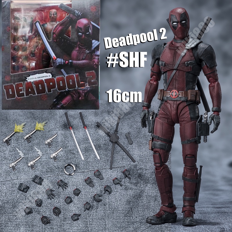SHF Deadpool 2 Marvel Universe Action Figure Deadpool 2.0 Ver. 025EX ...