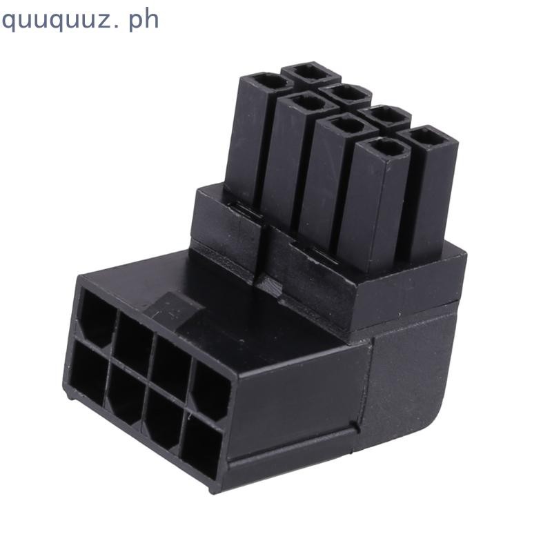 QUU 90Degree Angled 8Pin Power Adapter Mainboard CPU Power Connector ...