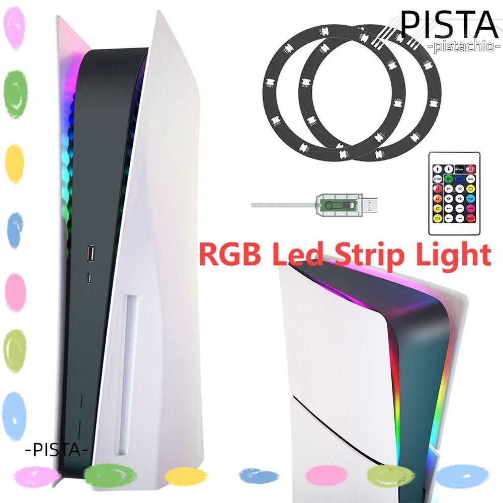PISTA Light Strip, Slim Flexible Decorative Accessories, with Remote ...