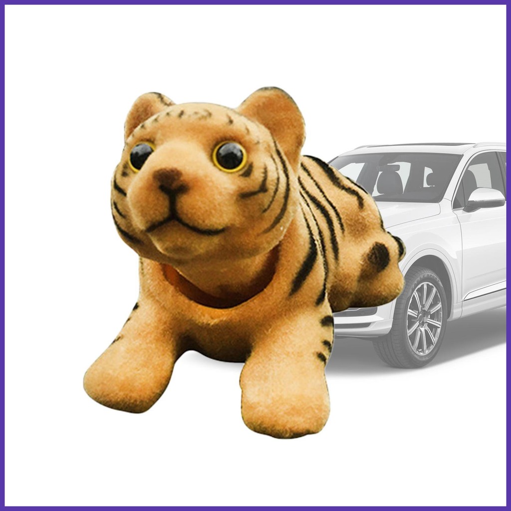 Bobble Head Tiger Shaking Head Tiger Ornament Dashboard Shake Head ...