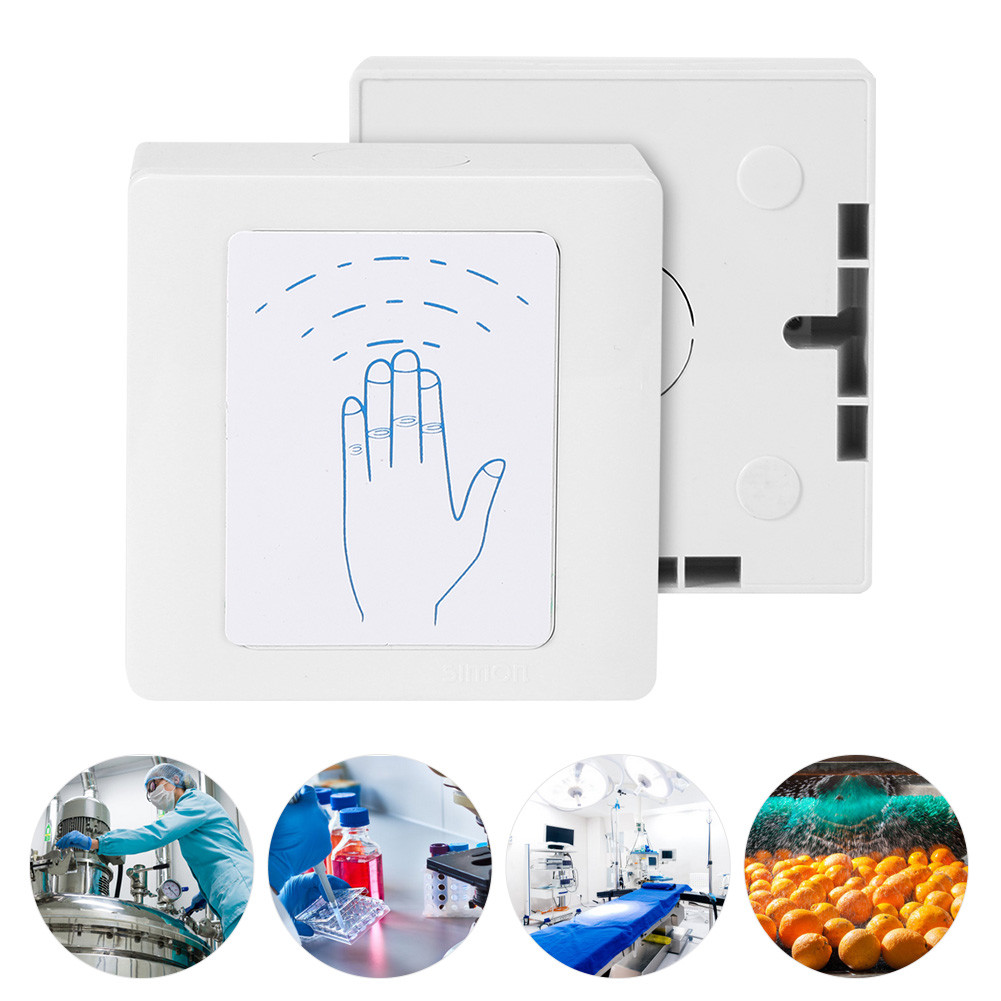 Yekai Hand Sensor Switch Touchless Palm Induction Door Two Working Modes Microwave for Automatic ...