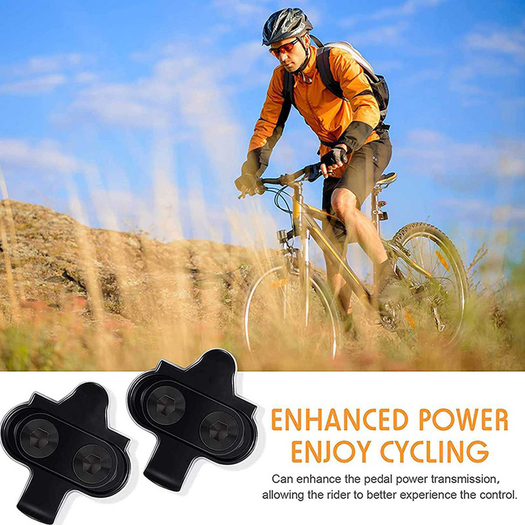 LEM- 1 Set of Bicycle Shoe Cleat Anti-Slip Cycling MTB Bike Cleats One ...