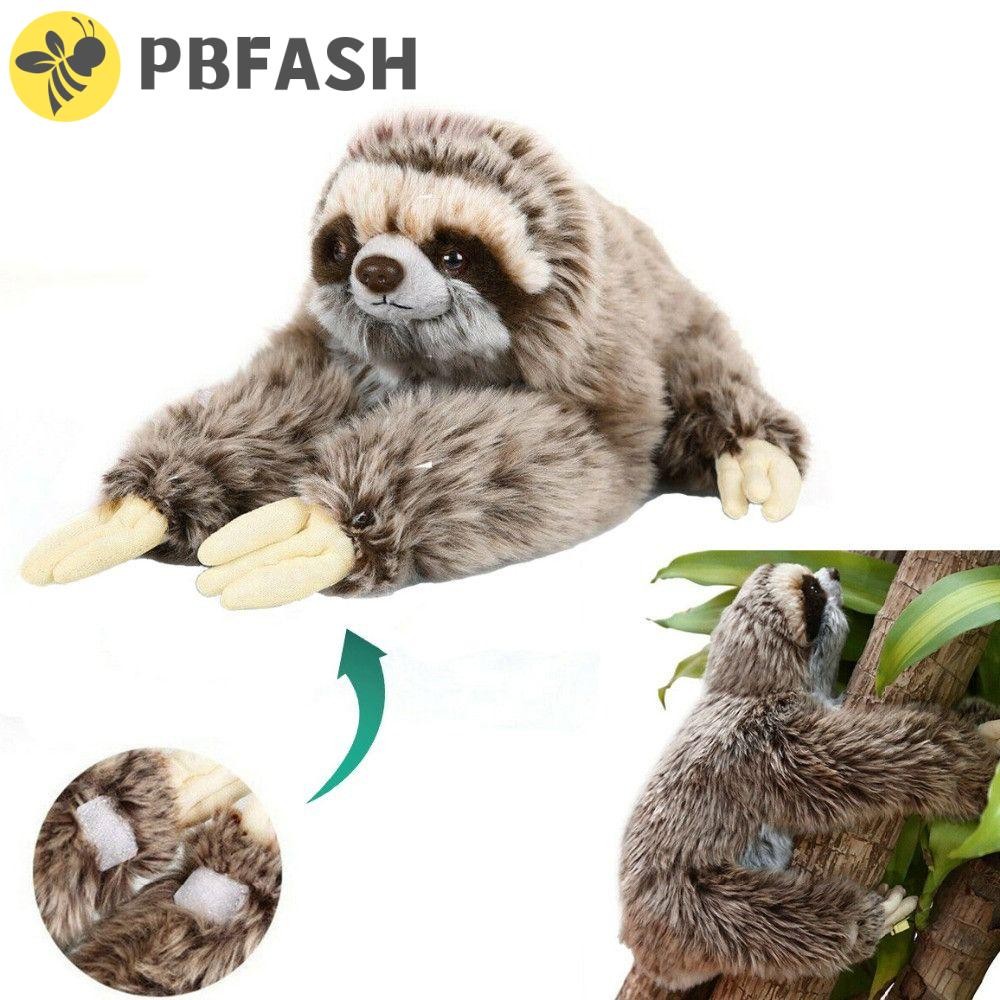 PBFASH Sloth Plush Toy Birthday Cute Lying Animals Plush Stuffed ...