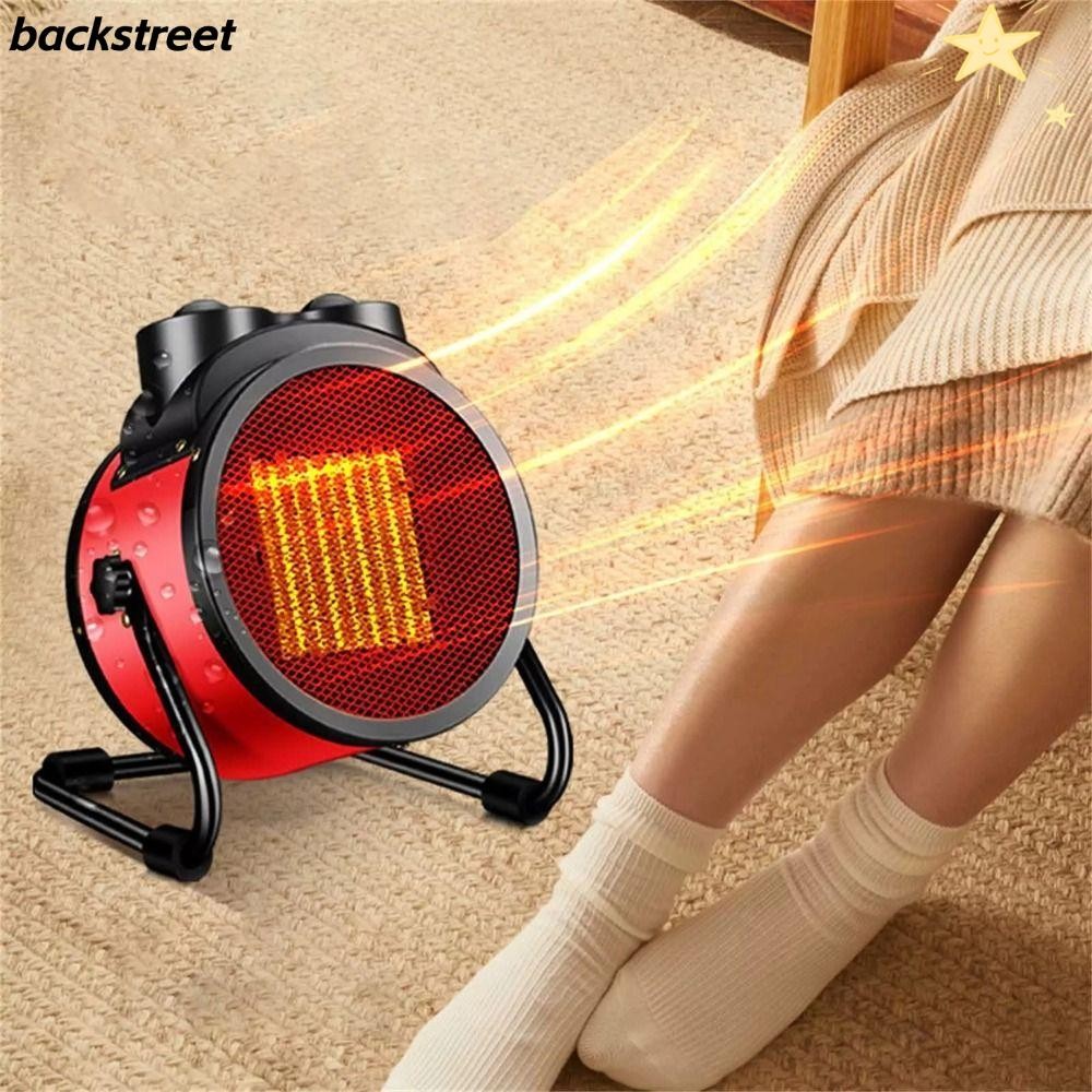 BACKSTREET Electric Heater, 3000W 3 Gear Adjust Space Heater, Portable ...