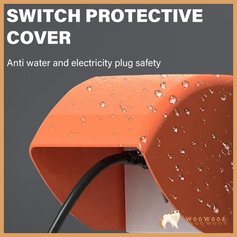 WOOW 86 Type Socket Waterproof Box Electric Plug Cover Wall Switches ...