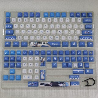 Hoshimati Suisei Keycaps Cherry Profile Suisui Anime PBT Dye Sub ...