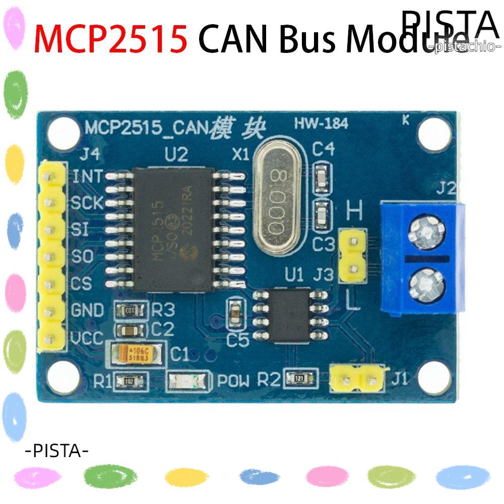 PISTA 2pcs MCP2515 CAN Bus Module PCB Board Electronic Component SPI ...