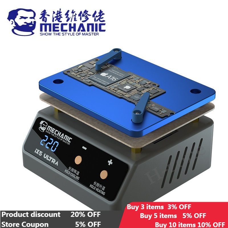 Original New Heating Platform MECHANIC IX5 Ultra Universal Preheating Platform for Mobile Phone ...