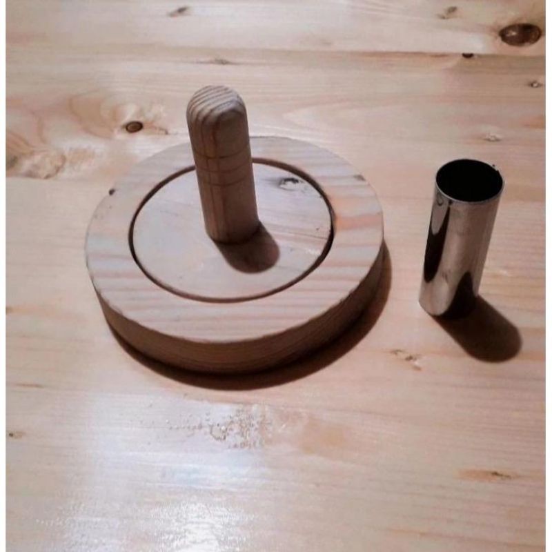 KAYU Donut Press Stick and Donut Punch Ring / Donut Printer Tool ...