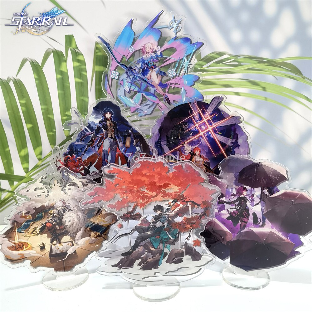 Standee New Anime Figure Honkai Star Rail Jing Yuan Blade Bronya Herta ...