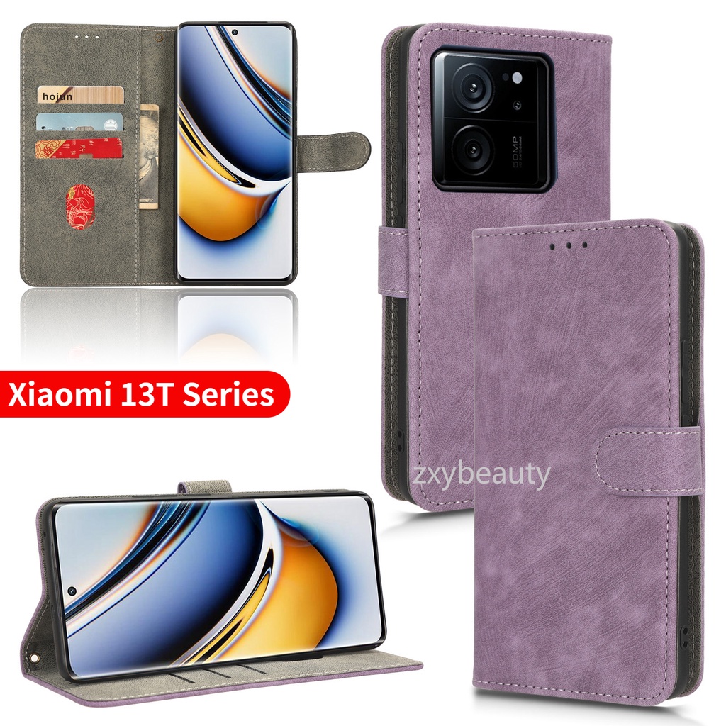 Casing For Xiaomi 13T Pro 5G 2023 Phone Case Flip Leather Magnetic ...