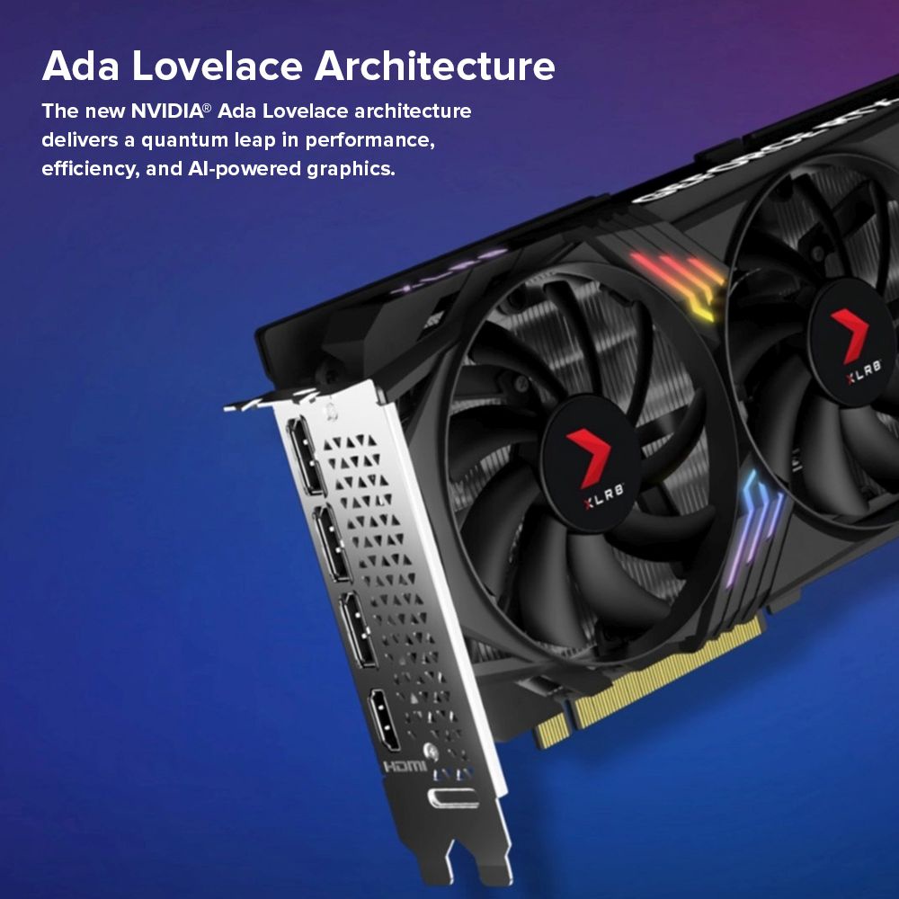 EasyPC| PNY Geforce RTX 4060Ti/ RTX 4060 XLR8 Verto Epic-X graphics ...