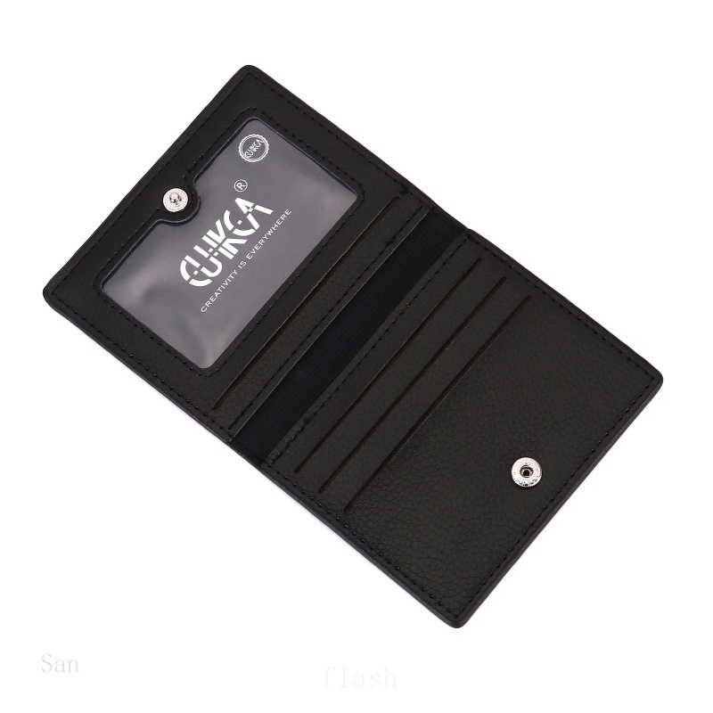 New Men's and Women's Wallet Short Lychee Pattern Business Simplicity ...