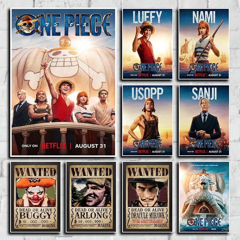 Popular Japanese Anime Adapted Live Action TV Series One Piece Season 1 ...