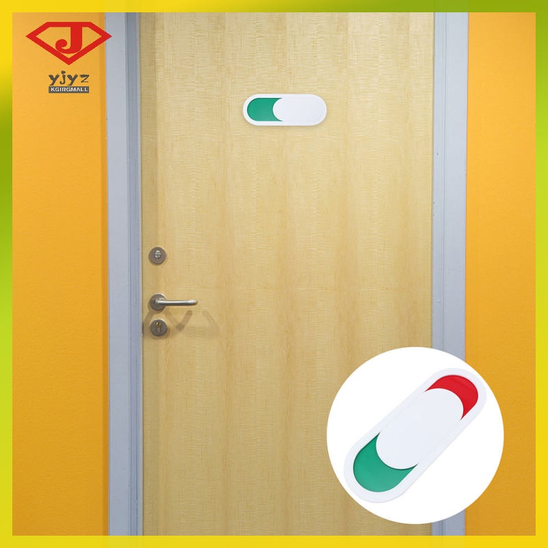 Room Door Sign ID Plate Corner Office Signboard Vacant Privacy Sliding ...