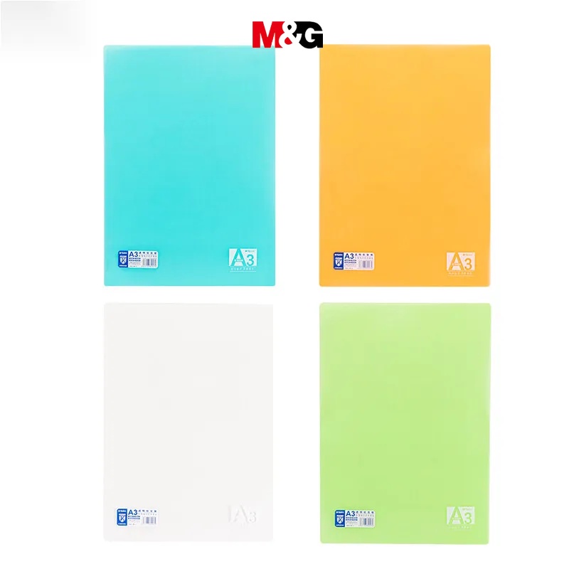M&G Stationery A3 PVC Soft Pad Exam Pad Writing Pad Copy Board Student ...