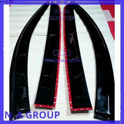 All New TRITON 2015-2020 Car Door Water Gutters, SLIM CONVEX Model ...