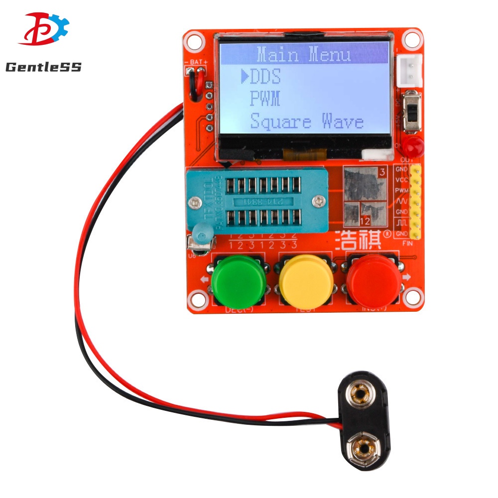 Diy Transistor Tester Voltage Waveform Meter With Lcd Display Pwm Diode 8871