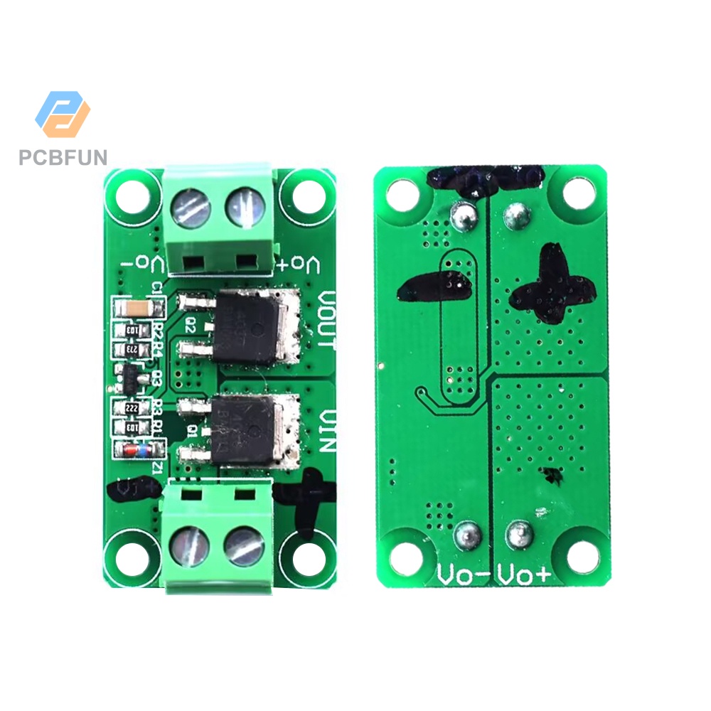 Pcbfun Dc3-30v 4/8a Ideal Diode Module Battery Charging Protect Anti ...