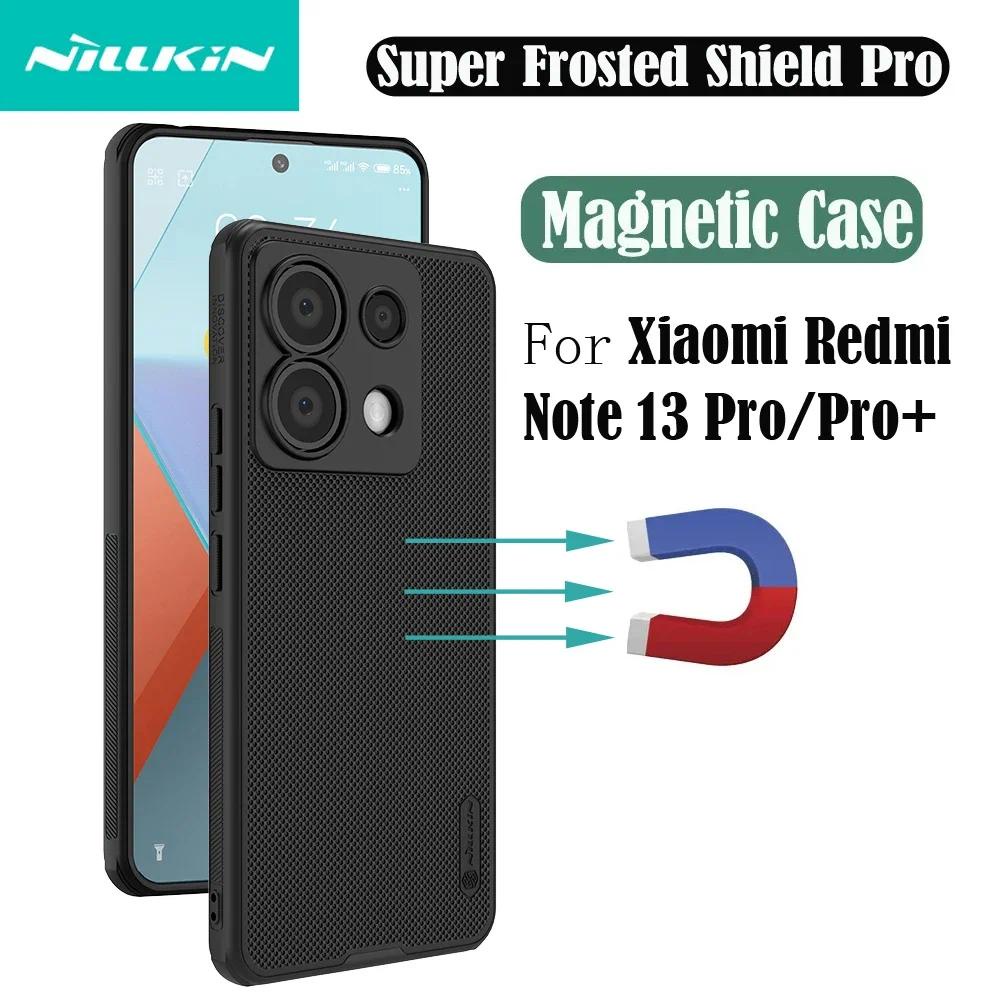 Redmi Note 13 Pro Plus Case Nillkin Frosted Shield Pro TPU Frame PC ...