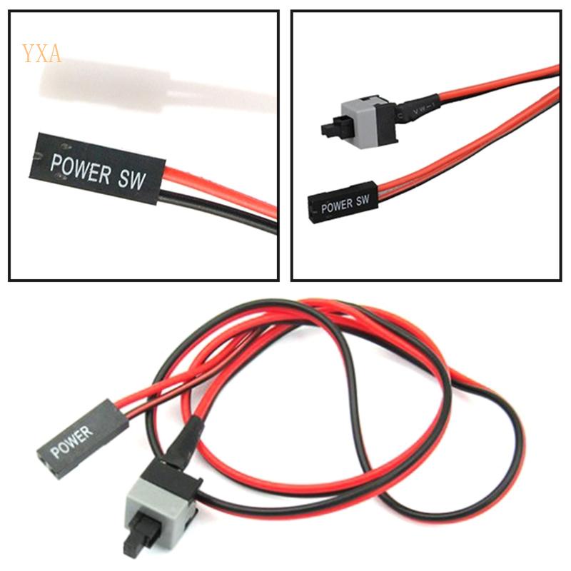 YXA PC Power Cable on Push Button ATX Computer Switch Wire Restart ...