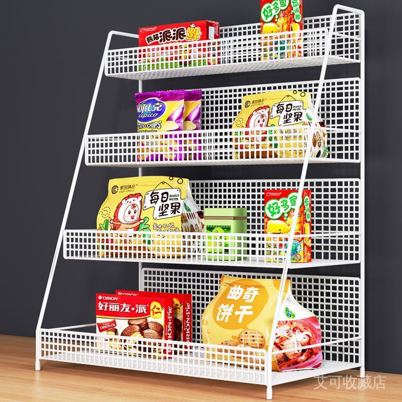 Snack rack table storage artifact table multi-layer snack rack counter ...