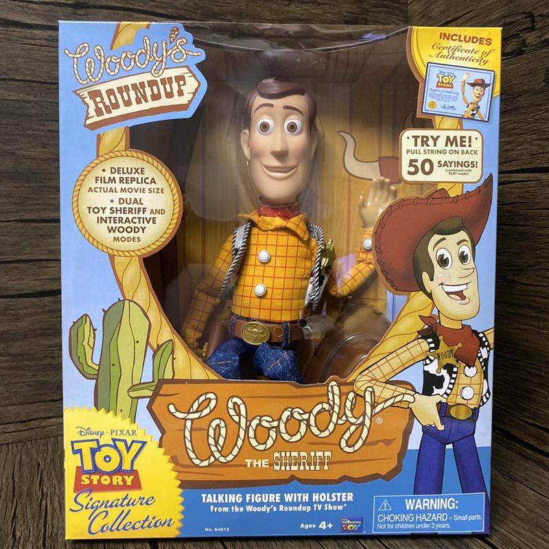 40cm Toy Story English Voice Control Woody Collector's Edition Pull ...