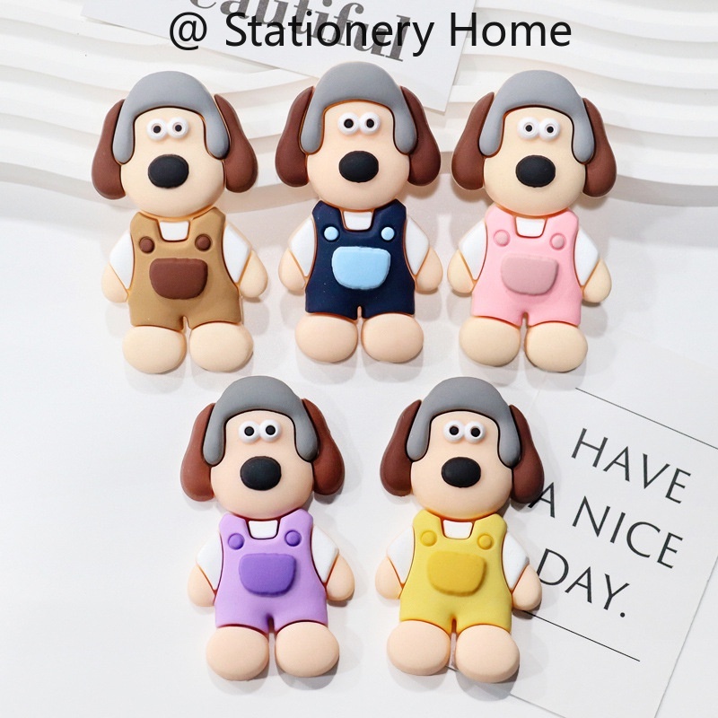 Large Shopkeeper Dog diy Cream Refrigerator Creative Decorative Magnet ...