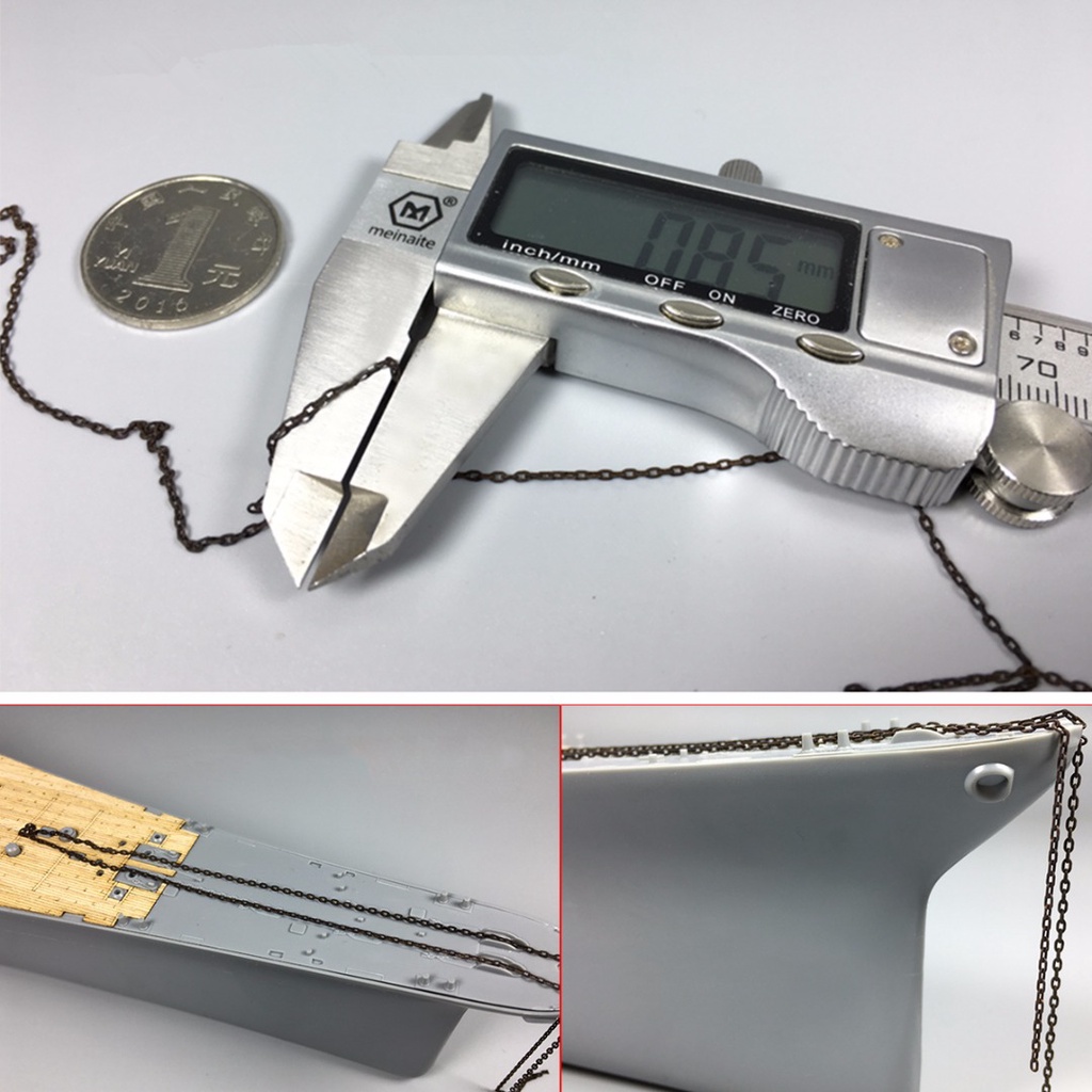 30cm Model Ship Anchor Chain 1/350 Scale Spare Parts | Shopee Philippines