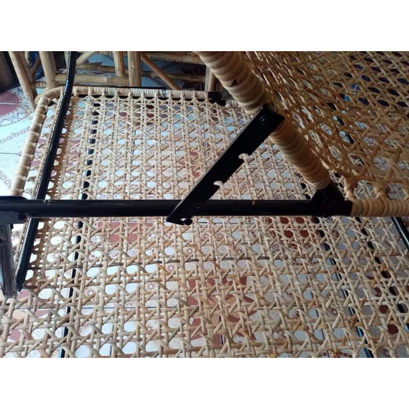 Heavy Duty Reclining folding bed/Rattan Folding bed/Rattan Reclining ...