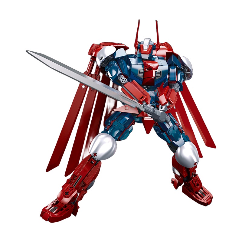 Little Luban Building Blocks Krypton Superman Mecha Master Robot ...