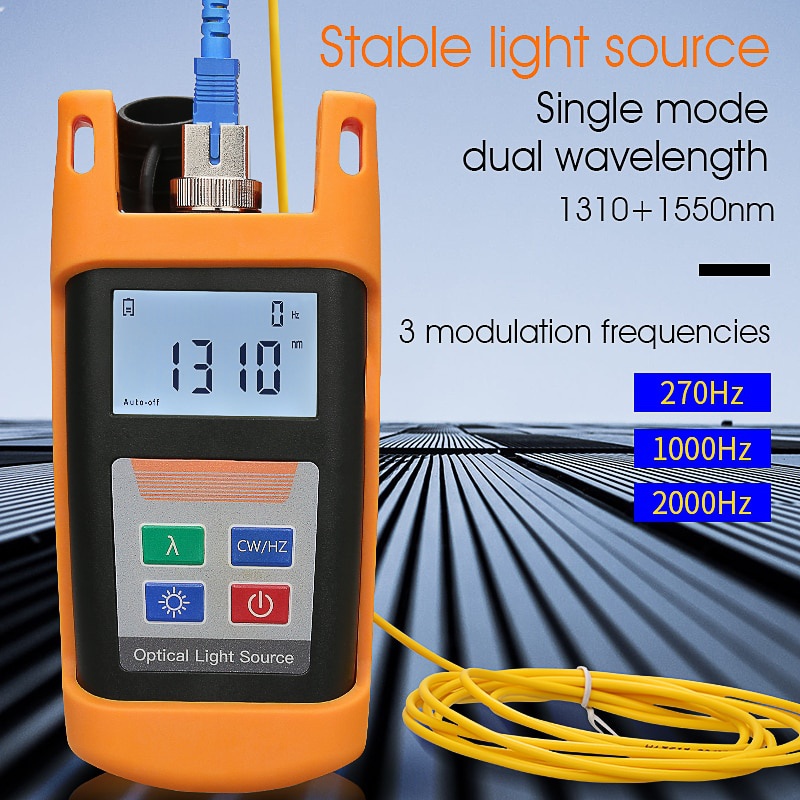 AUA-1315 Optical power meter and Optical Light Source Singlemode 1310 ...