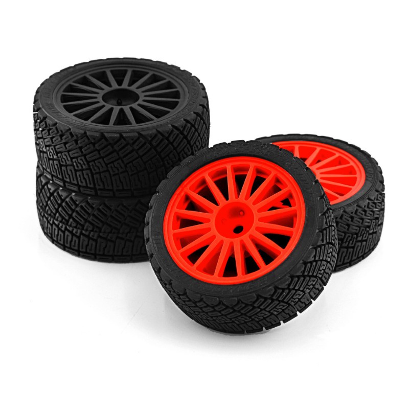 1/10 RC Racing Car Tires On Road Tyre Wheel for Tamiya TT01 TT02 XV01 TA06 PTG-2 HPI WR8 HSP /10 ...