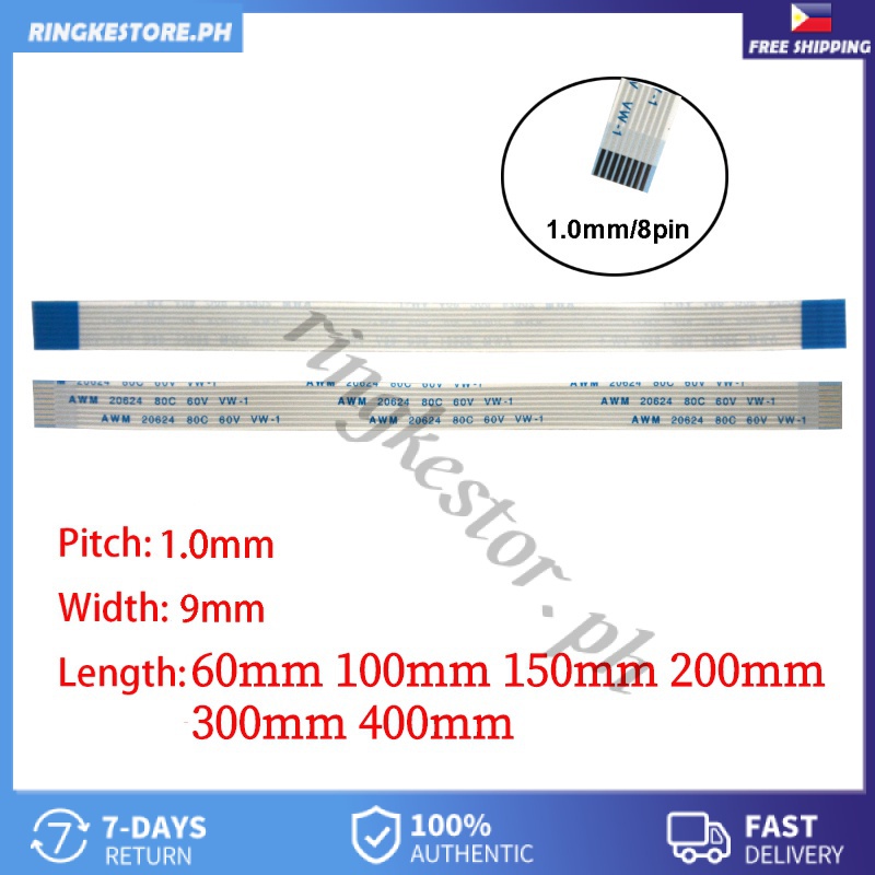 1pcs 8Pin 1mm 0.5mm Pitch Asus X453m Flexible Touchpad Cable A455l ...