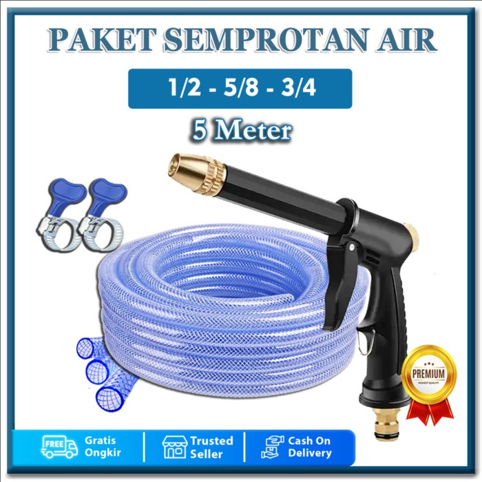 Package Head JET SPRAY SPRAY Water Hose SPRAY Fiber Yarn 5 Meters 1 ...