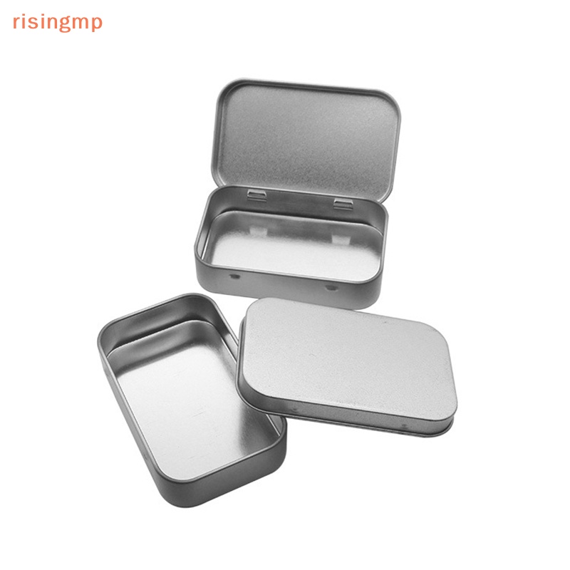 [risingmp] Mini Metal Box Tin-Plated Slide Cover Storage Box Wedding ...