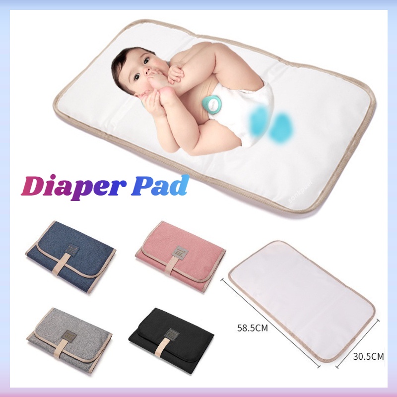 Portable Baby Diaper Pad Foldable Newborn Diaper Waterproof | Shopee ...
