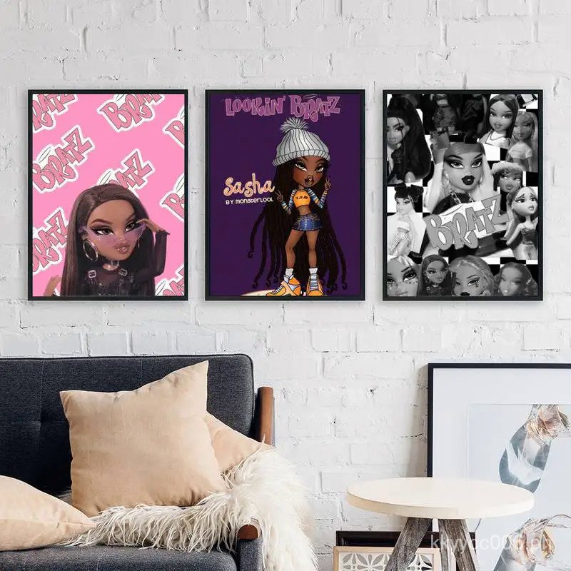 Bratz Doll Classic Anime POSTER Poster Kraft Paper Vintage Poster Wall ...