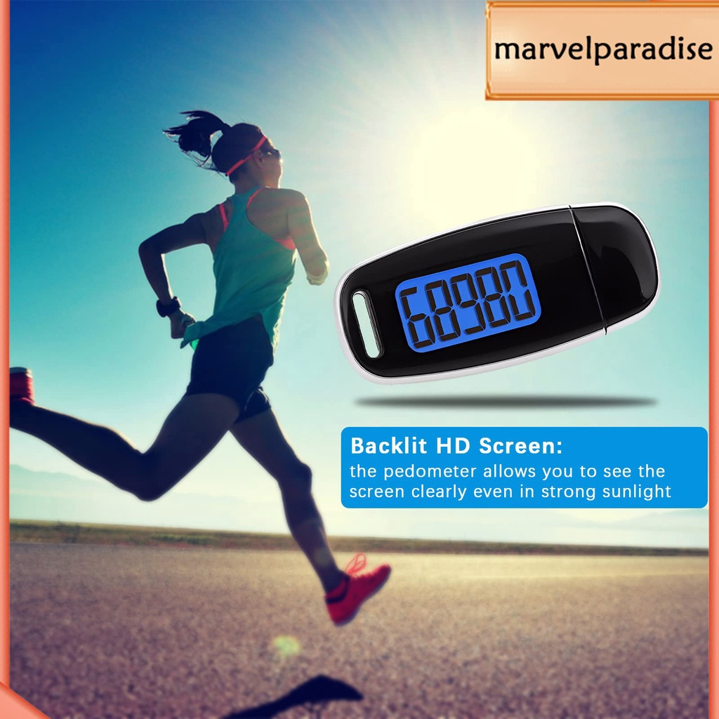 Portable USB Charging Pedometer – Durable And Easy To Read Step Counter ...