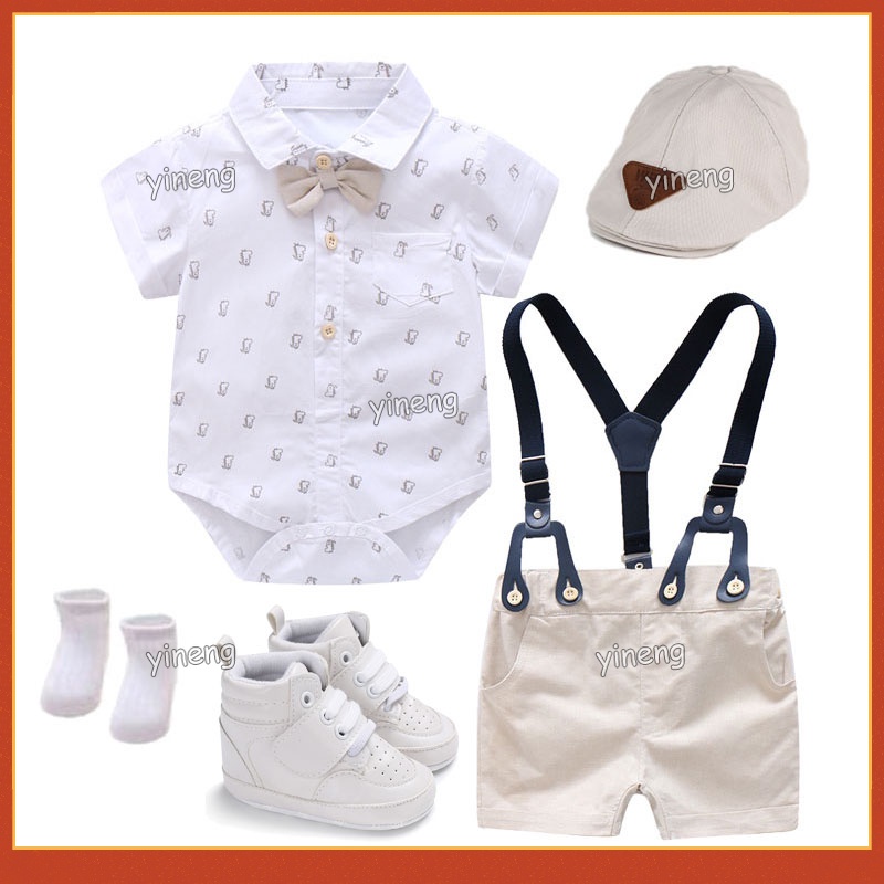 Baptismal Christening Dedication Outfit Terno for Baby Boy 0 12 Months ...