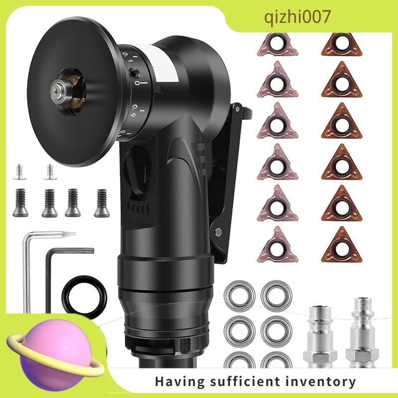 qizhi007 Pneumatic Chamfering Tool, 45 Degree Metal Deburring Trimming ...