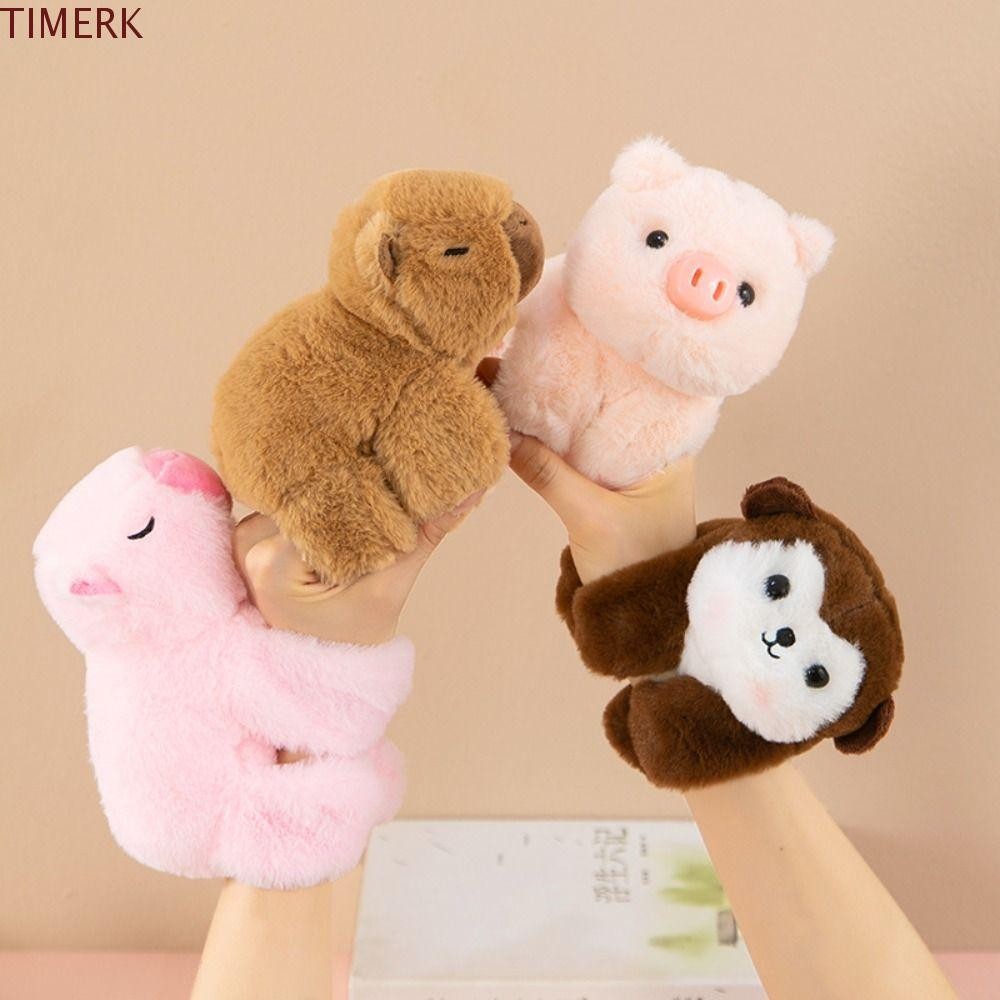 TIMERK Slap Bracelet Series, Capybara Rodent Kulomi Plush Doll Slap ...