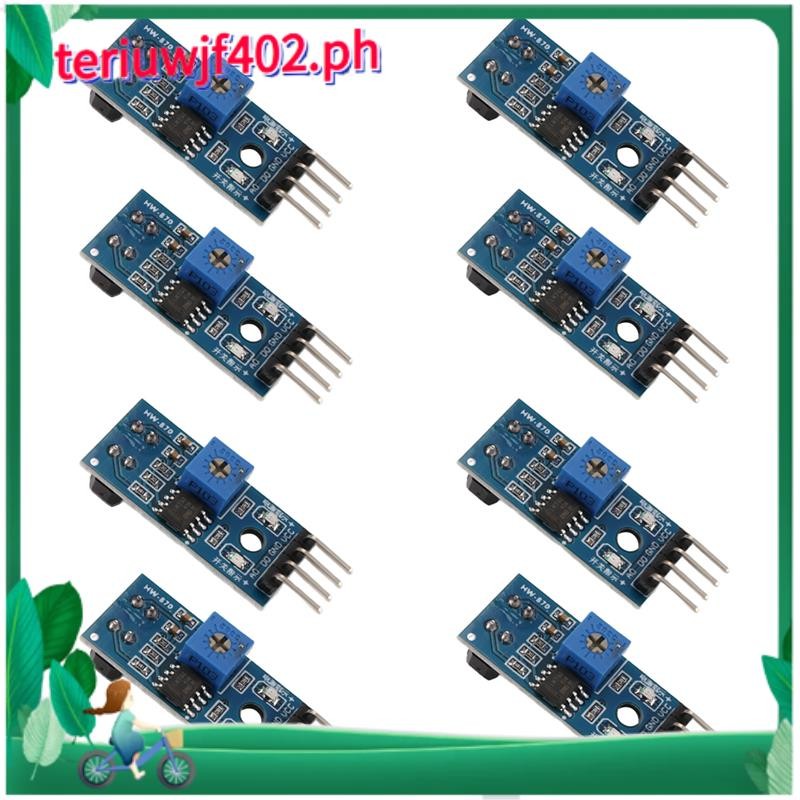 8Pcs TCRT5000 Infrared Reflective Sensor IR Photoelectric Switch ...